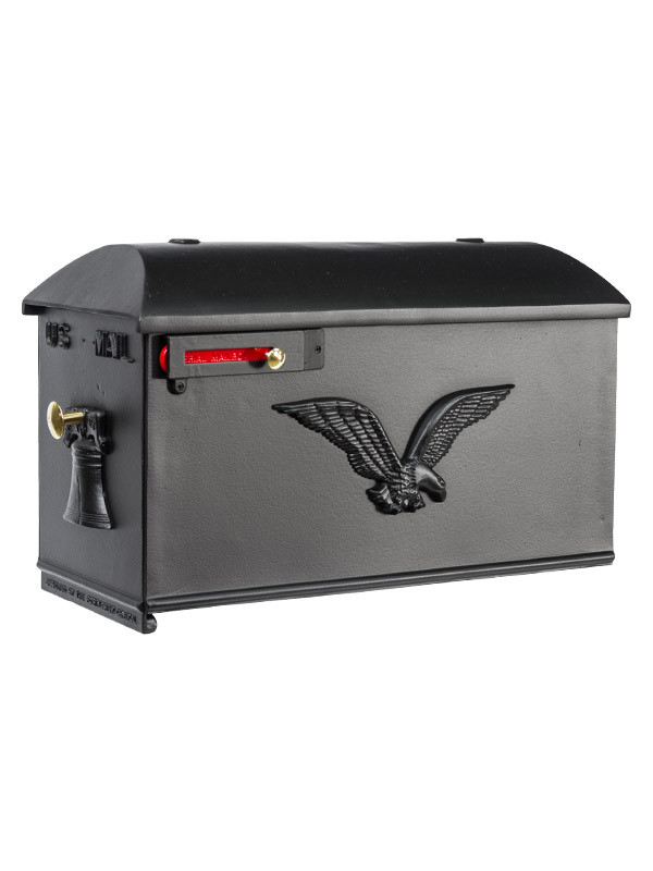 Large Eagle & Bell Estate Mailbox - Imperial Mailbox Systems