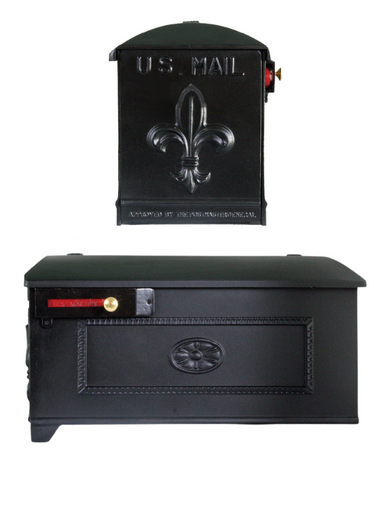 Standard Decorative Rosetta & Fleur Di Lis Imperial Mailbox - Imperial ...