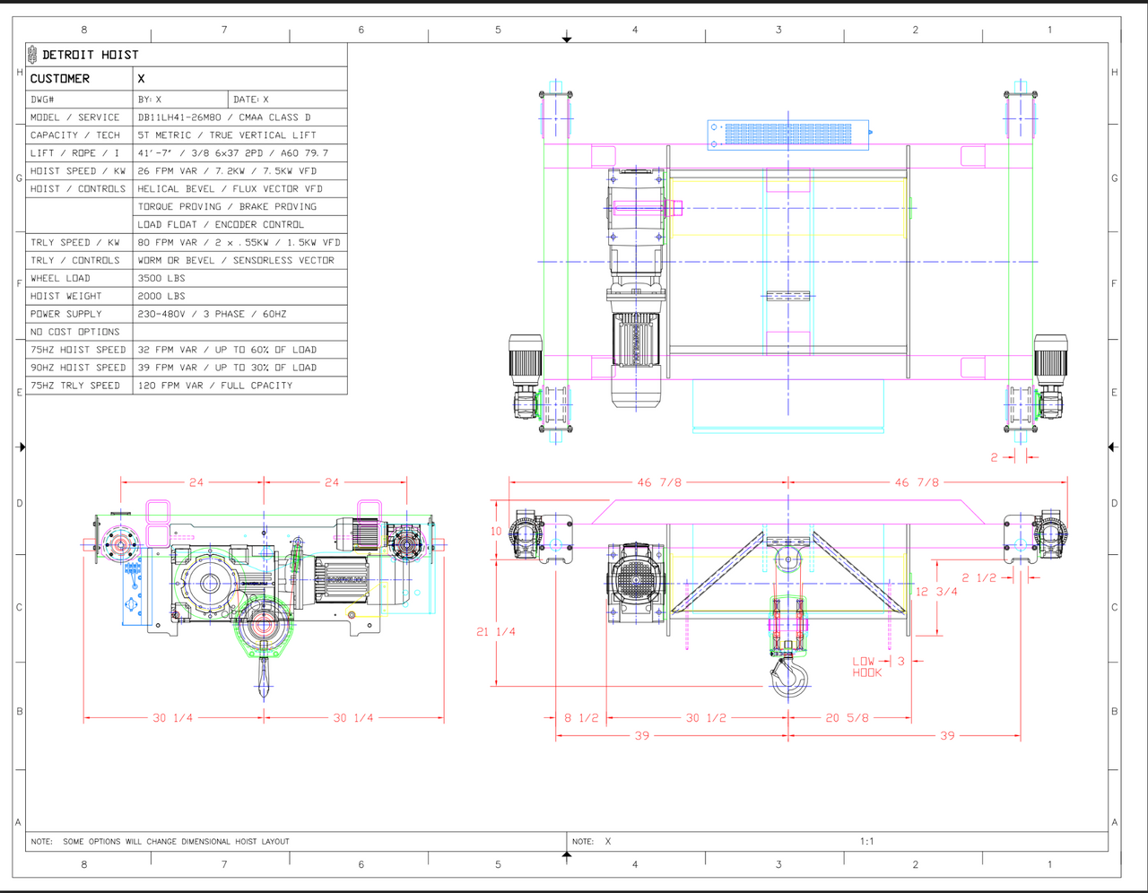 DETROIT HOIST ~ Protek Crane Solutions ~ Material Handling