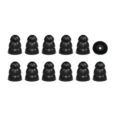 triple flange ear tips for shure earbuds