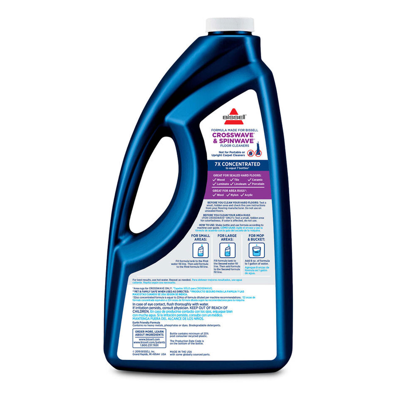BISSELL 17891 Multi-Surface Cleaning Formula - 64 oz Bottle