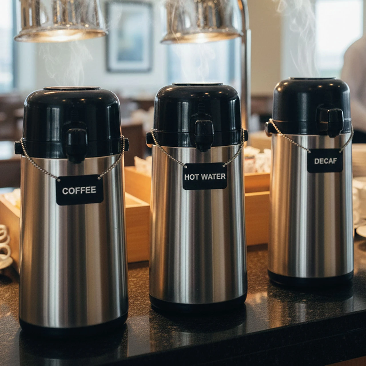 Engraved Beverage Service Signage - National Hospitality Supply