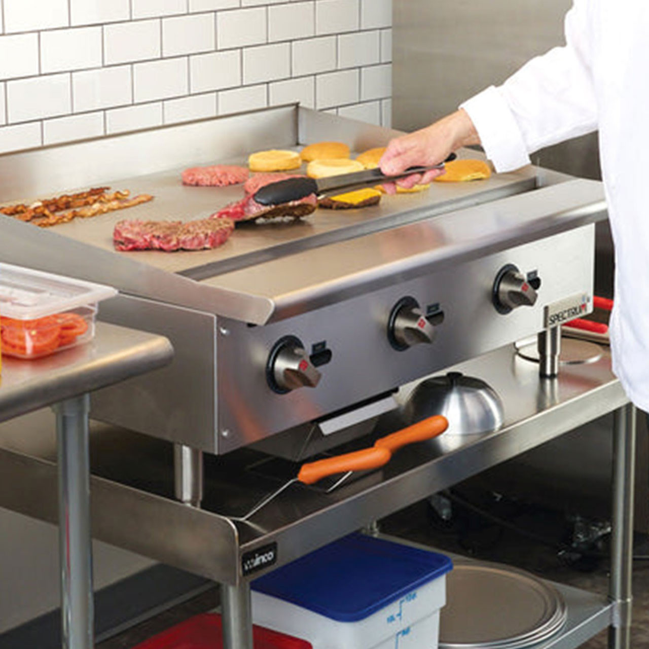 Commercial Flat Grill Gas