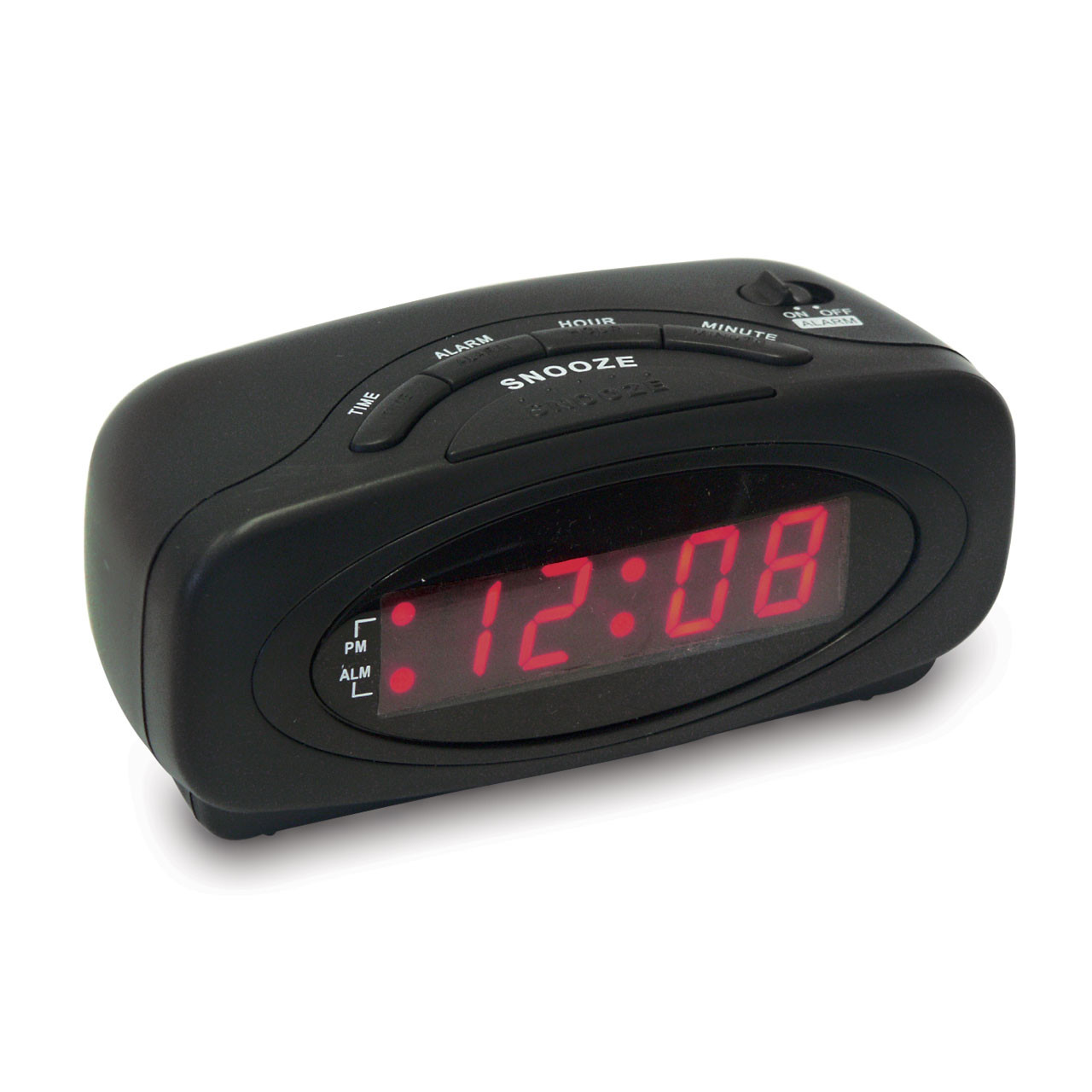 Ken-Tech LED Display Large Alarm Clock