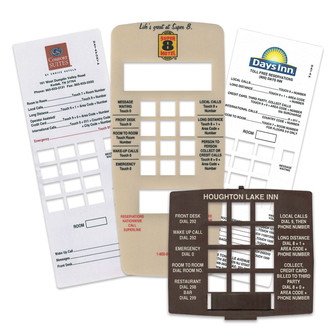 Custom Telephone Faceplate Covers | National Hospitality