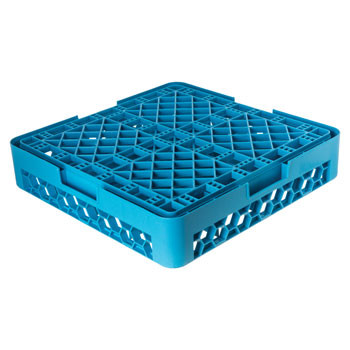 OptiClean 16-Compartment Divided Tilted Glass Rack