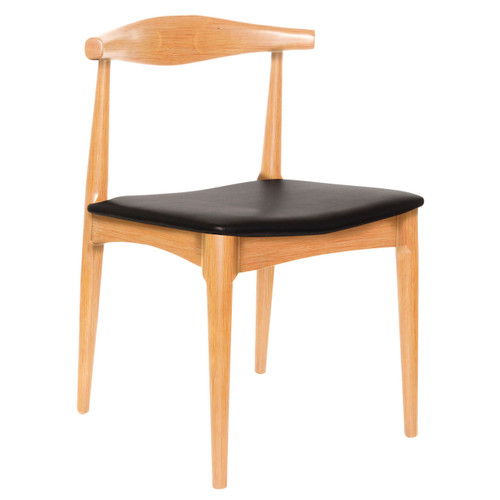 Wood Tapered Floating Back Chair | National Hospitality