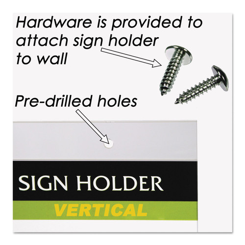 Wall Mount Sign Holders | National Hospitality