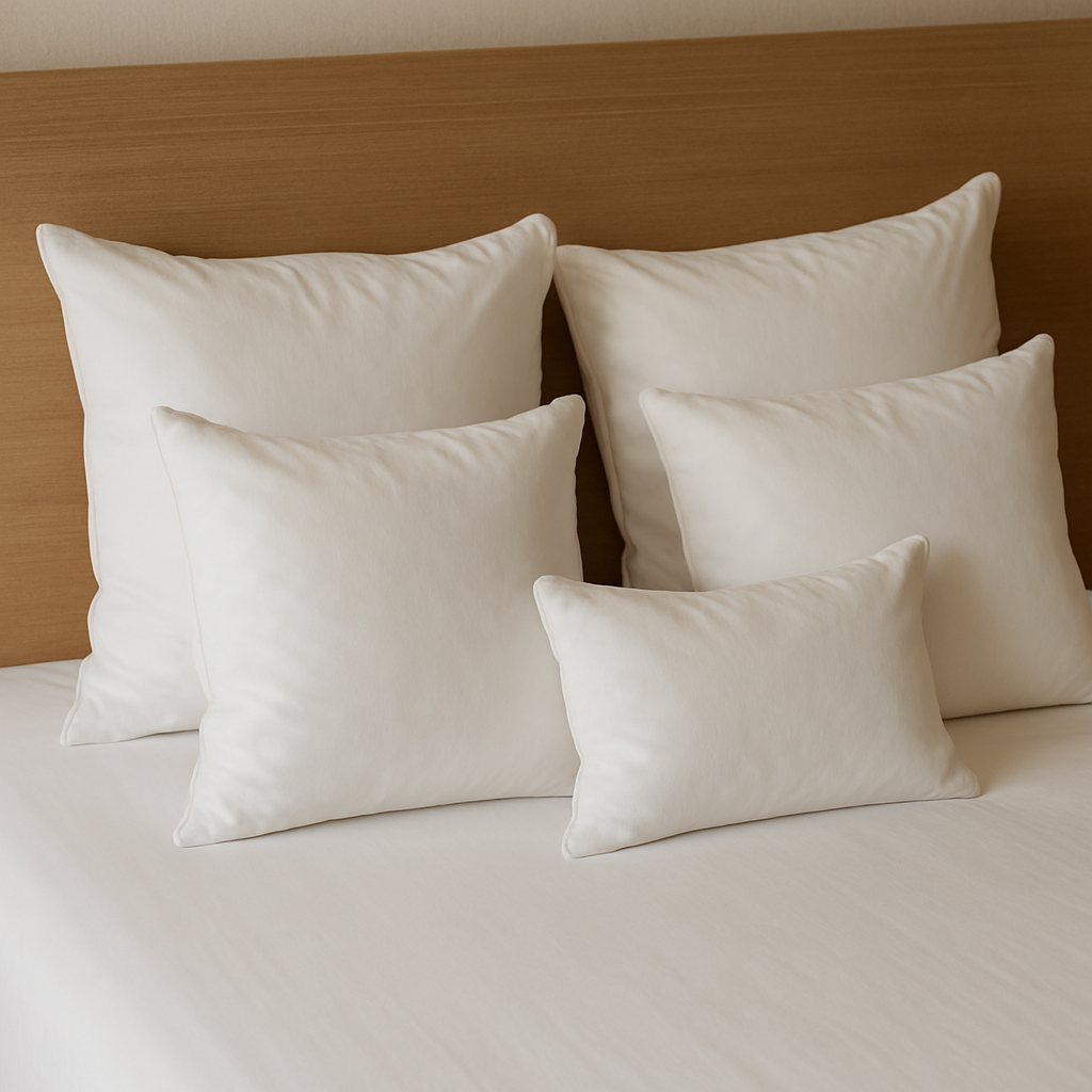 Hotel Pillow Setup: Full vs Queen Size Bed Guide - National Hospitality ...