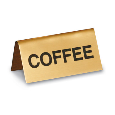 Engraved Beverage Service Tent Signs | National Hospitality