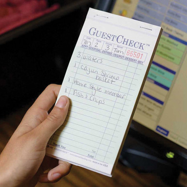 2 Part Carbonless Guest Checks | National Hospitality