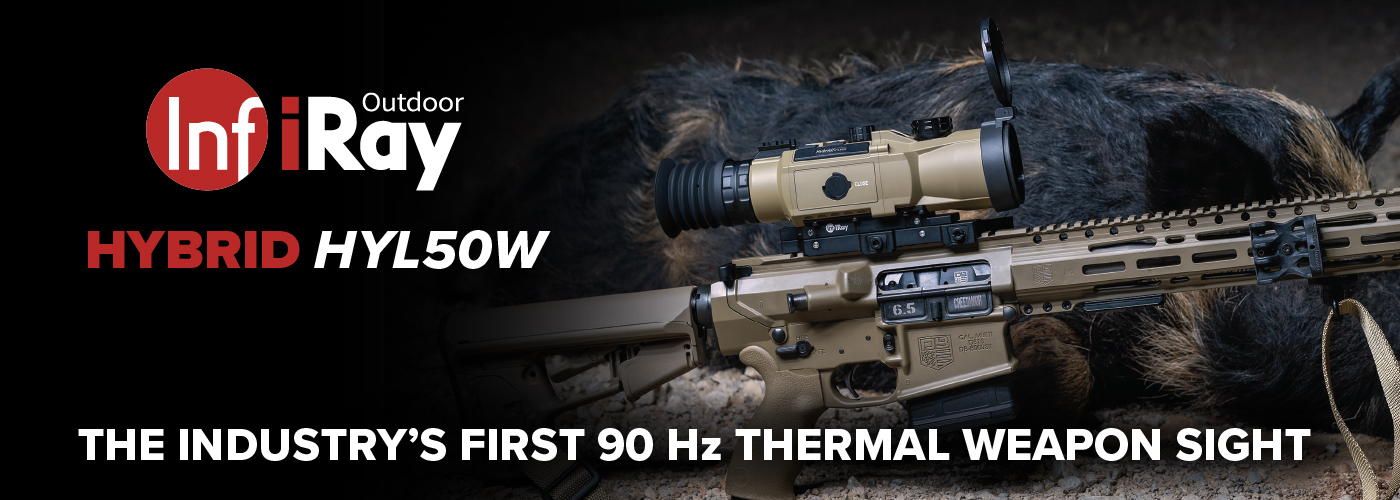 The Future of Thermal Weapon Sight - InfiRay HYBRID HYL50W - Dark Night ...