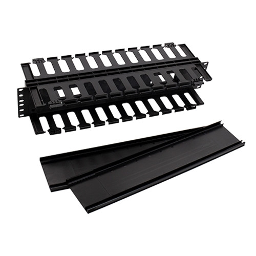 5 Pack Double Finger Duct Plastic Cable Manager RAMPFD2 Vericom