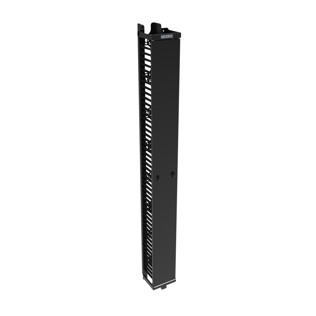 Recesses 52U x 10"W Vertical VCMX Cable Manager - Rackmount Solutions