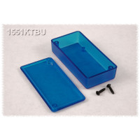 1551Ktbu Translucent Blue Plastic Enclosure - Rackmount Solutions