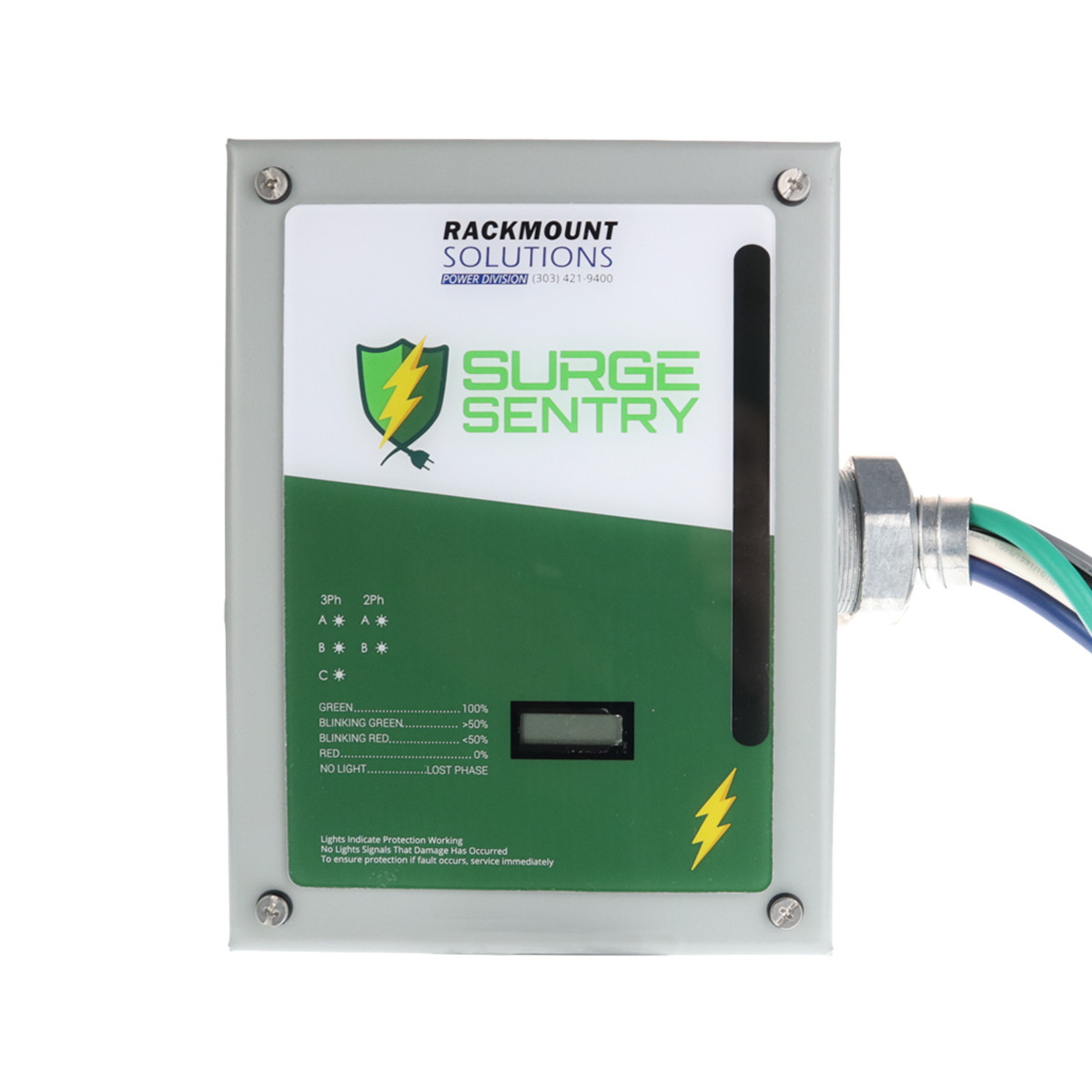 120/240 Voltage Surge Sentry Surge Protection Device | Rackmount Solutions