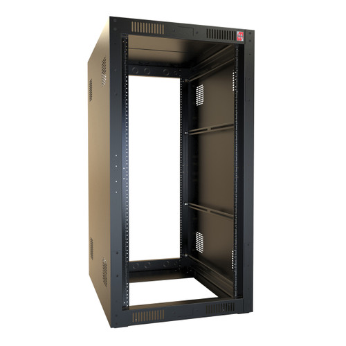 24U 24W 32D Knockdown Server Rack Cabinet RCK24U32BK