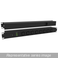 19" Rack Mount, 8 Rec On Front - Rackmount Solutions