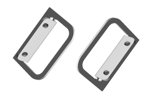 Rack - Handle Kit For 2U Rmc Series. Sold As a Pair. - Rackmount Solutions