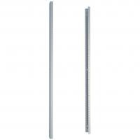 24U Pair Of Tapped 10-32 Combination Rails - Rackmount Solutions