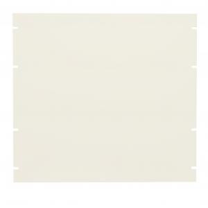 10U Flat Steel Panel White - Rackmount Solutions