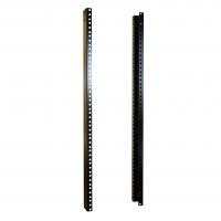 16U Round Hole Formed Rail - Rackmount Solutions