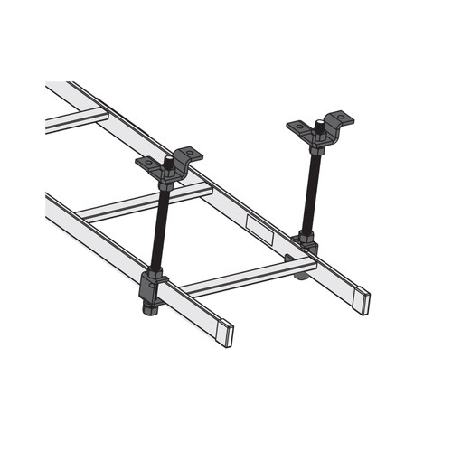 5/8 Inch Threaded Rod, 12 Inches Long - Rackmount Solutions