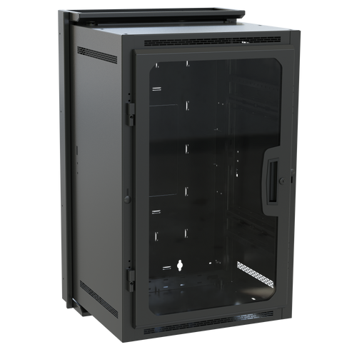 DWR Series Pivoting Wall Rack - DWR-18-17PD - Rackmount Solutions