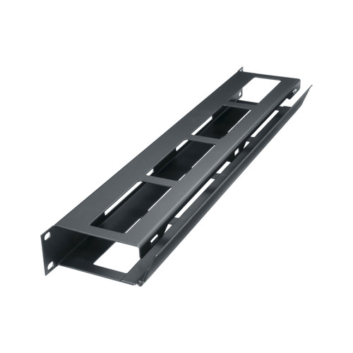 1 RU Hinged Horizontal Cable Manager - Rackmount Solutions