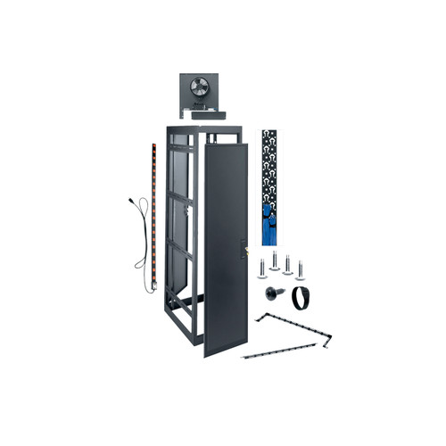 44 RU MRK Series 22 Inch Wide Pre-Configured Rack, 26 Inches Deep ...