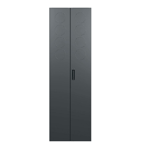45 RU Split Solid Door for 27 Inch SNE Rack - Rackmount Solutions