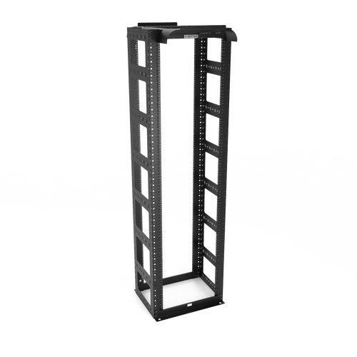 CMR-45U16-B-1224 Open Frame 4 Post Rack Black | Great Lakes Case