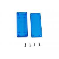1551Uutbu Translucent Blue Plastic Enclosure - Rackmount Solutions