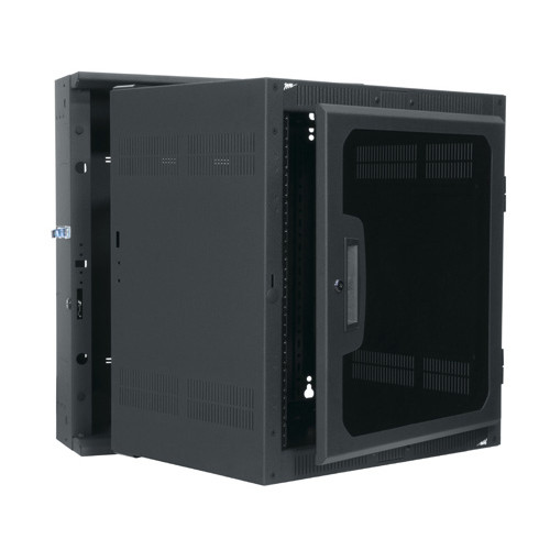 Rackmount Solutions Sale | 10u 22"D Swinging Wall Mount Rack