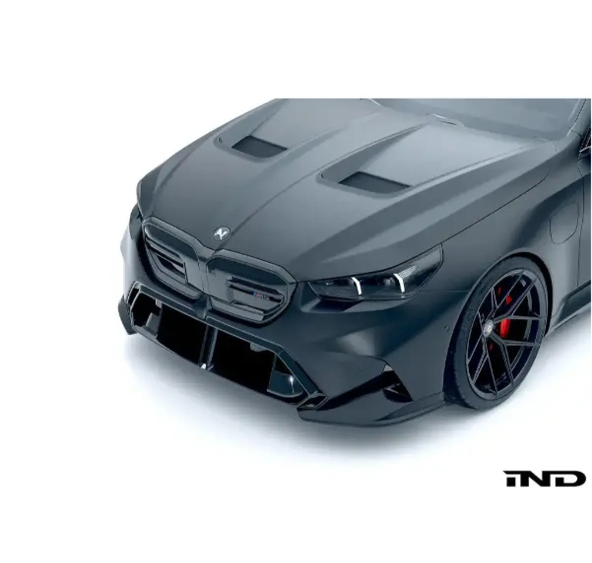 Alpha-N Carbon Front Corner Splitter Set 2-Piece BMW G90 | G99 M5 2024-2025