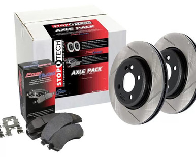 StopTech Street Big Brake Kit Slotted Rear Mazda RX-8 Rear 2004-2011 1 ...