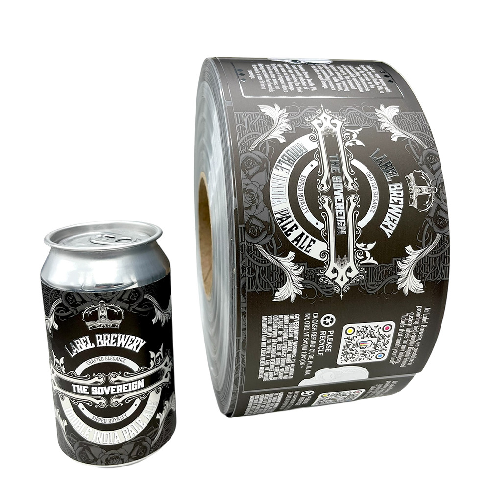 Custom Metallic Silver Foil Stickers/Labels