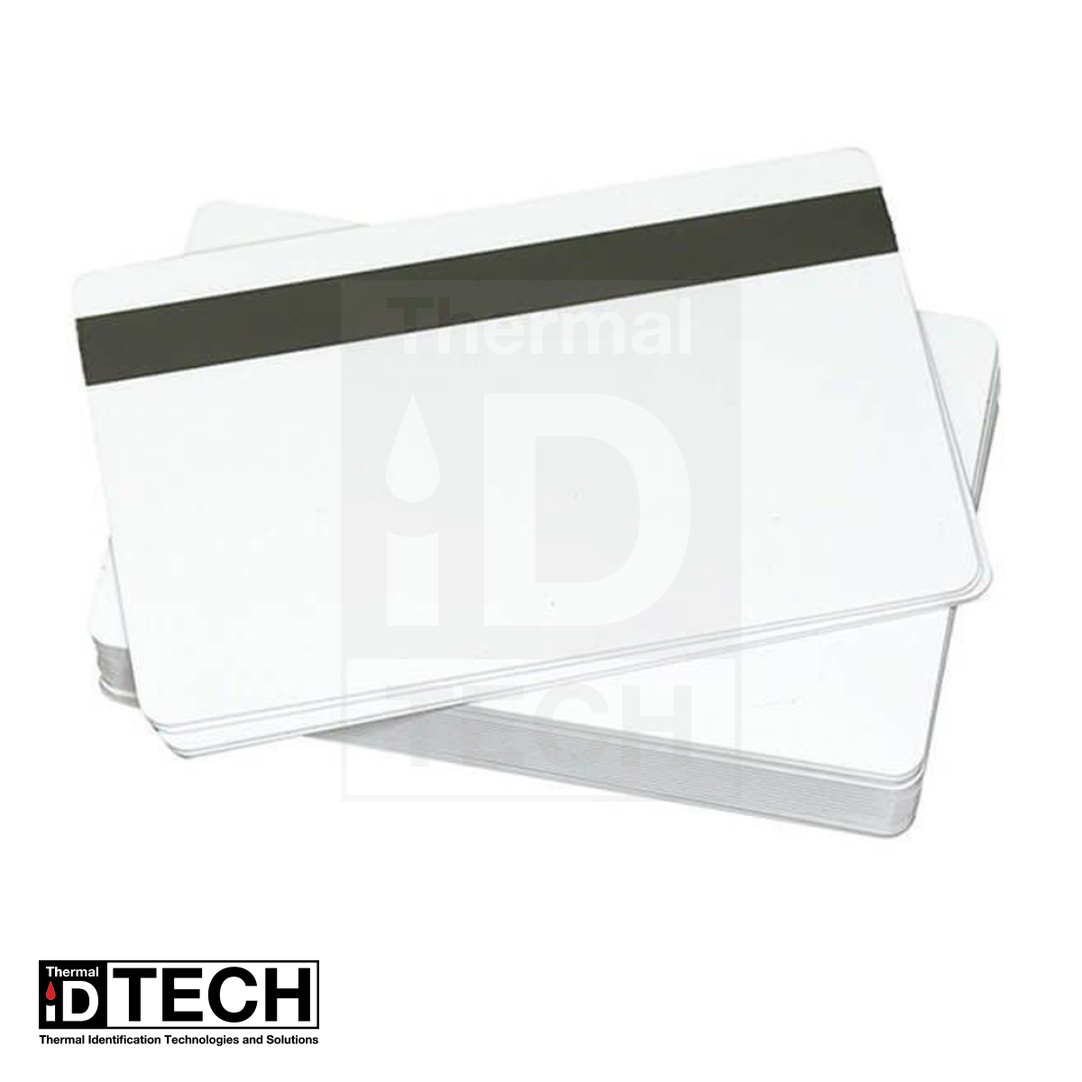 Premier ID Card with Mag Stripe (2.12" x 3.38") white pvc card, 30 mil ...