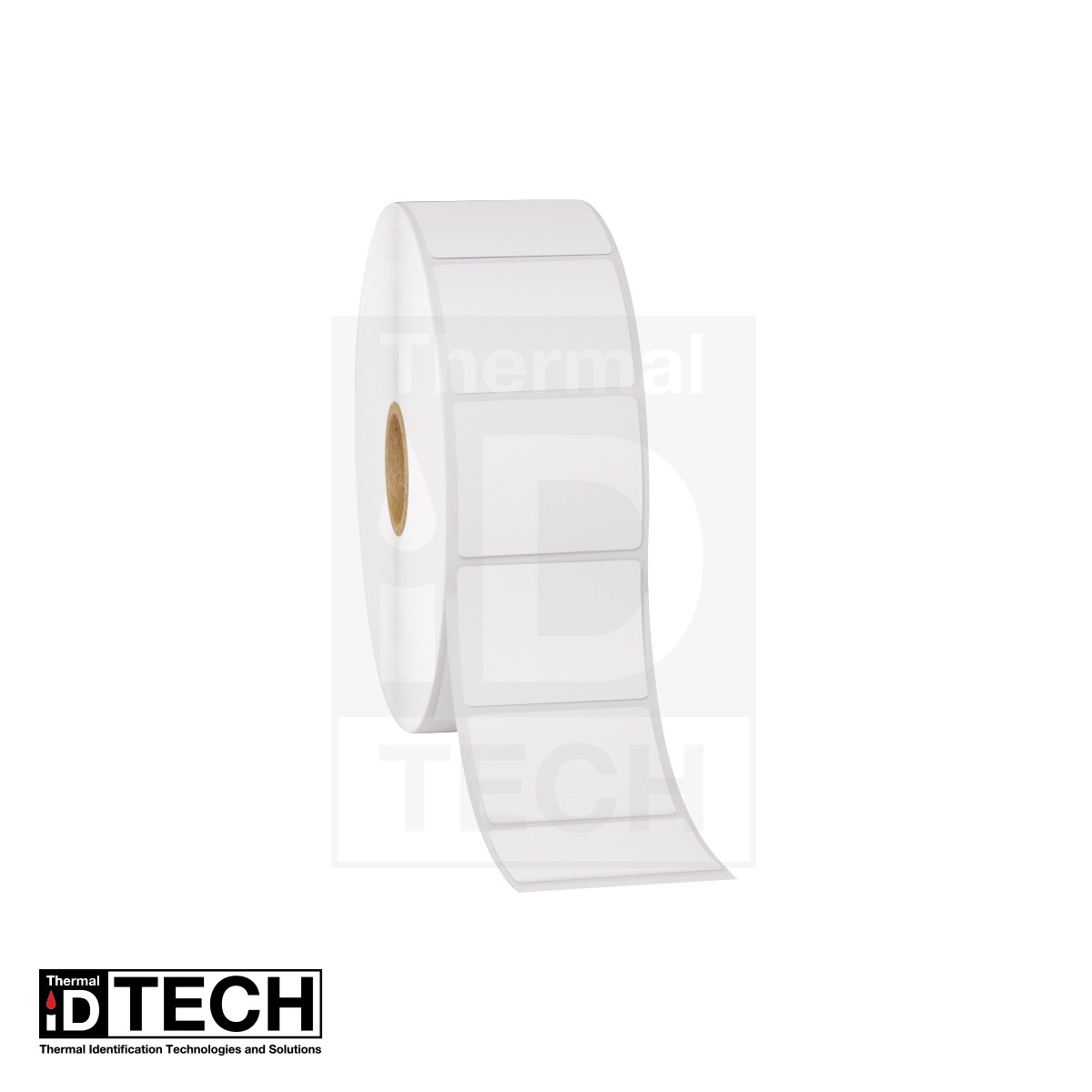 1.5" X 1" Blank Poly Label