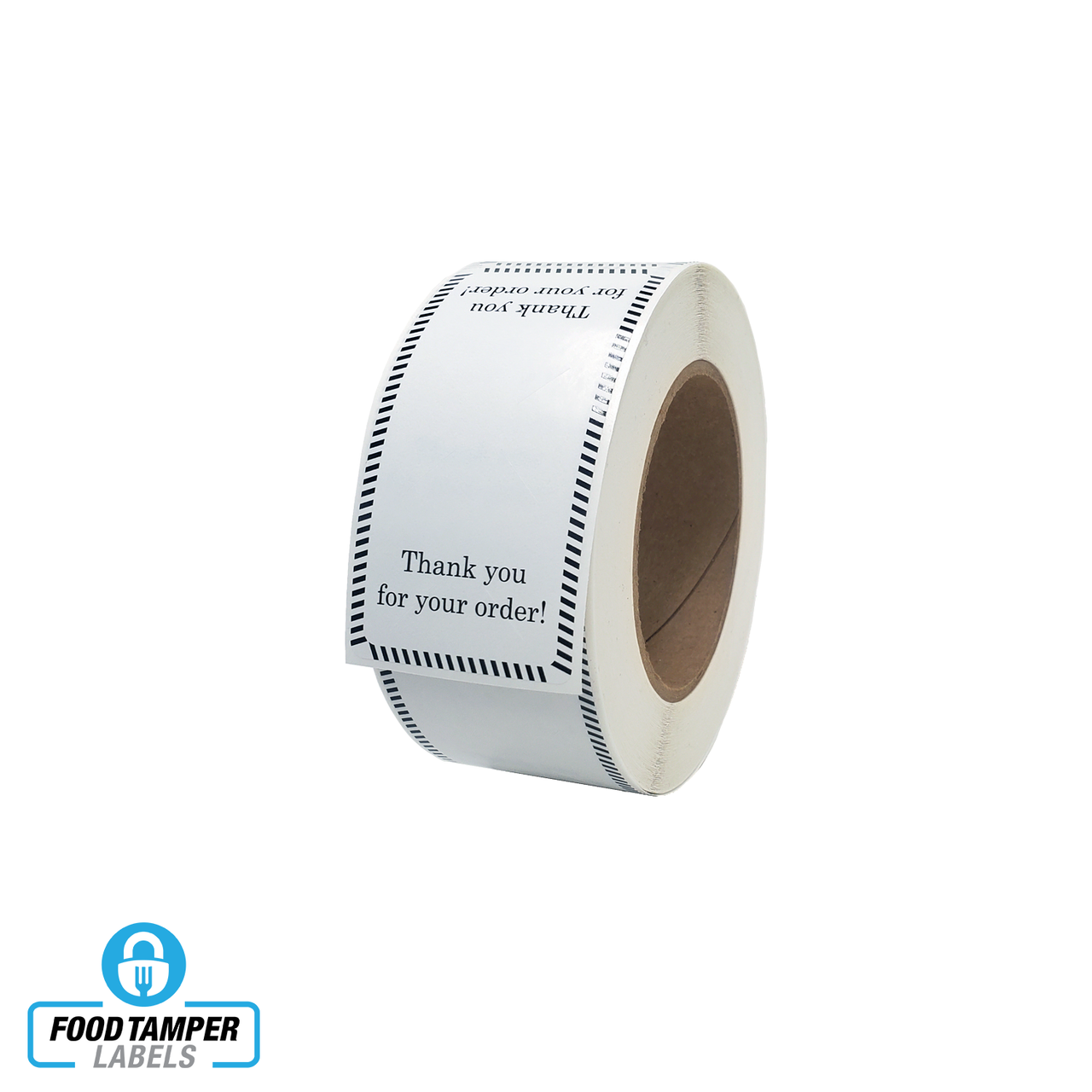 Food Tamper Labels "Thank You for Your Order" - Tamper Evident Food ...
