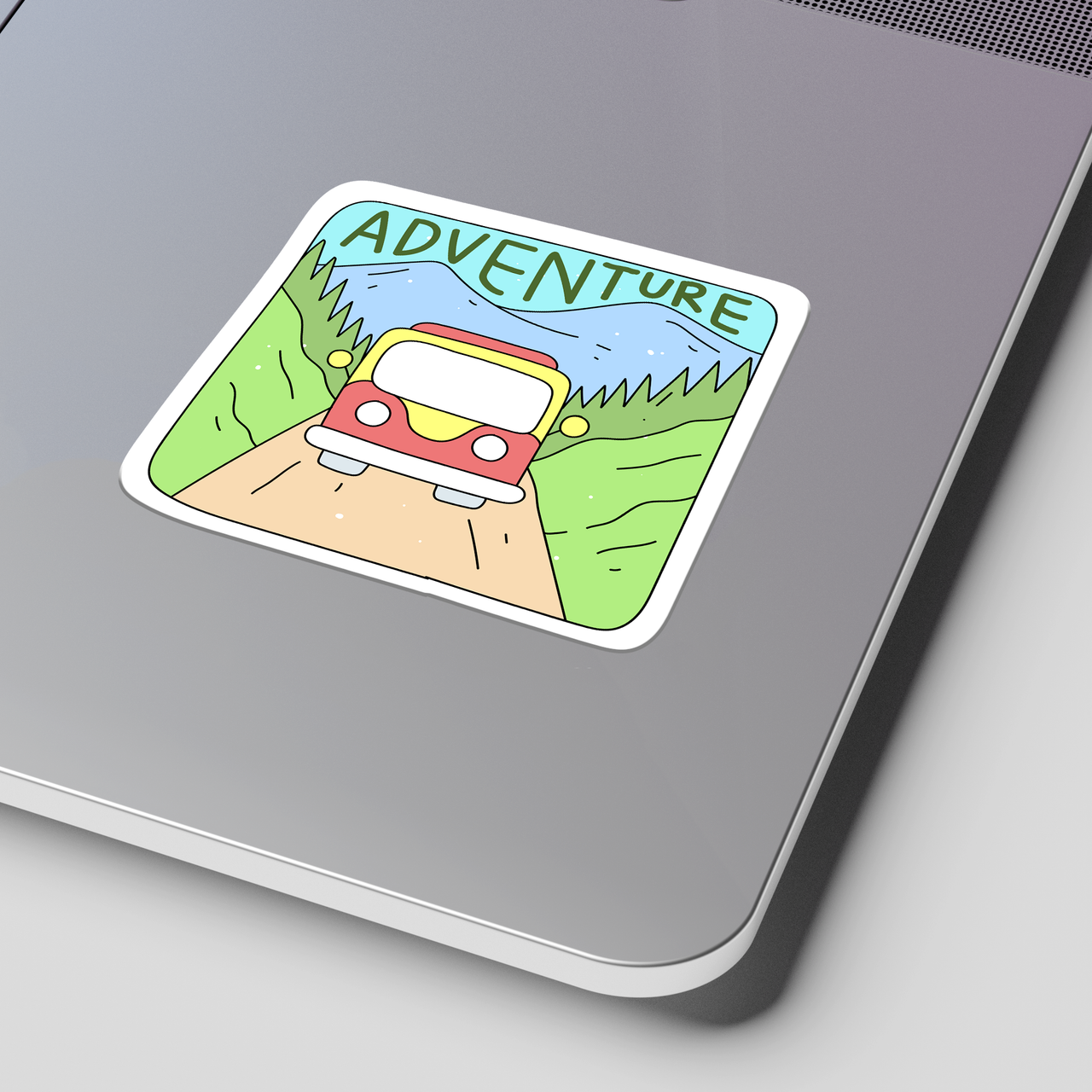 White Vinyl Die Cut Stickers