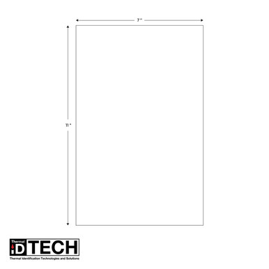 Laser Printable Signs, 7" x 11" (Qty 100 Per Pack)