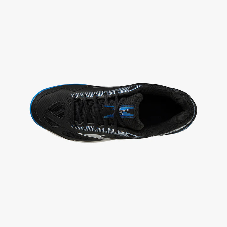 MIZUNO SKY BLASTER 3 - BLACK/WHITE/BLUE - Badminton Supplies S.A.