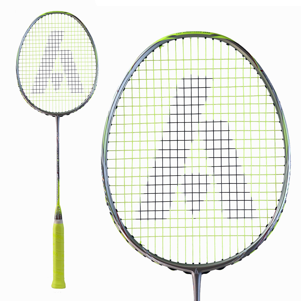ASHAWAY PHANTOM SHARD 4 4UG5 + FREE GRIP - Badminton Supplies S.A.