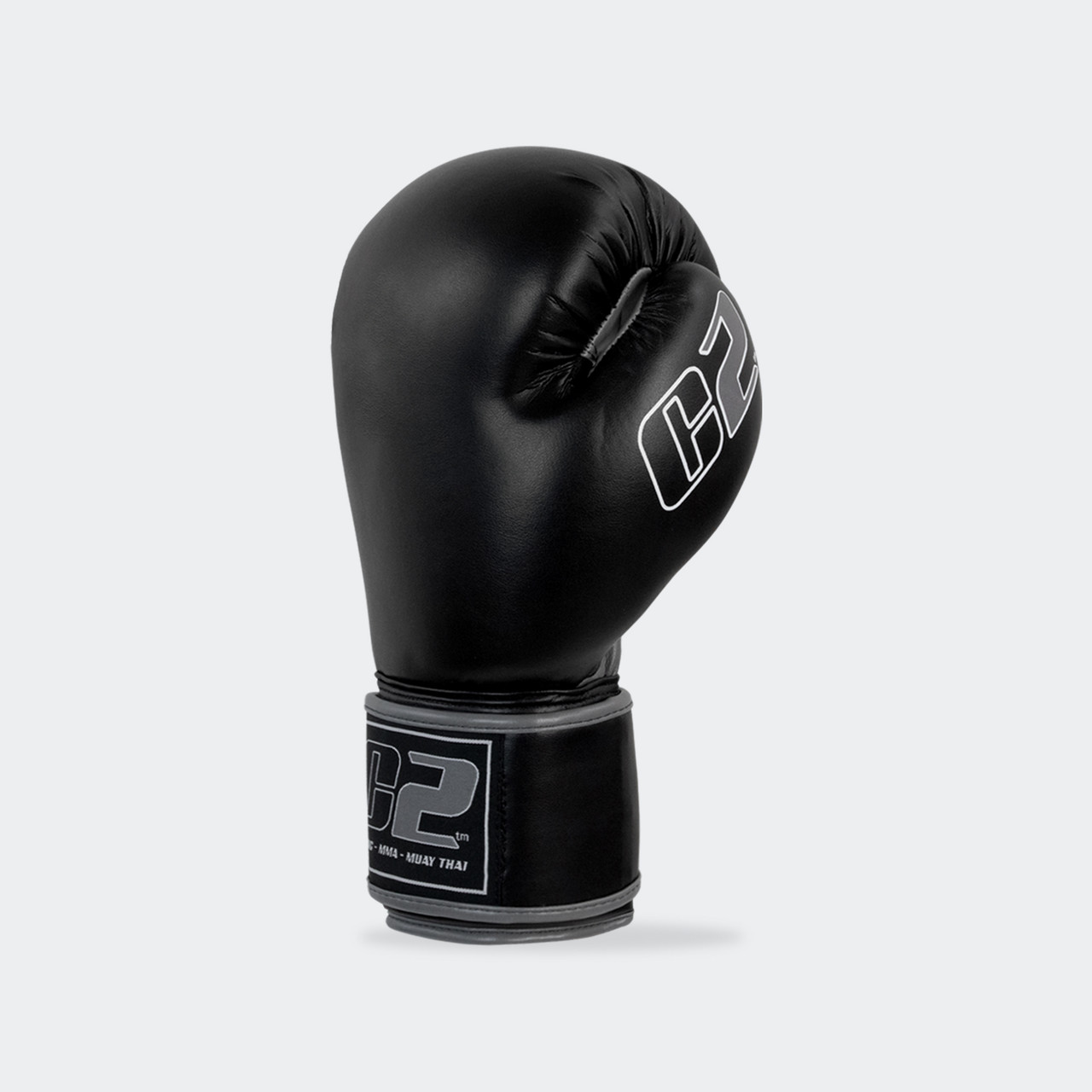 C2 Boxing Gloves | Black and Grey Boxing Gloves | Combat Corner