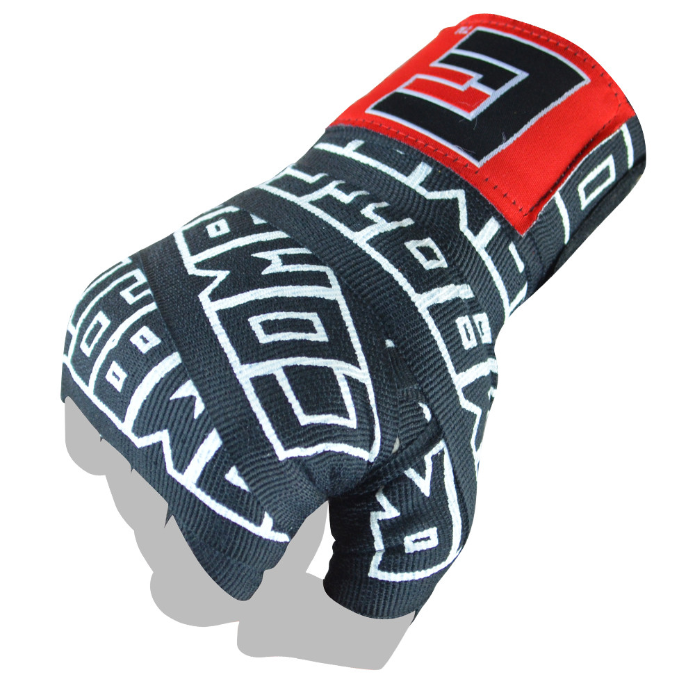 Hand Wraps | 200" Supreme Black Boxing Hand Wraps | Combat Corner