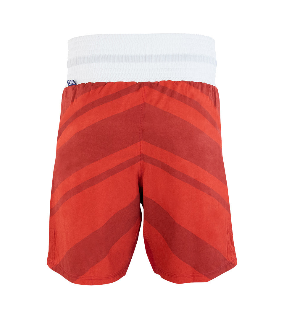 Competition USA Boxing Trunks | Red | Combat Corner