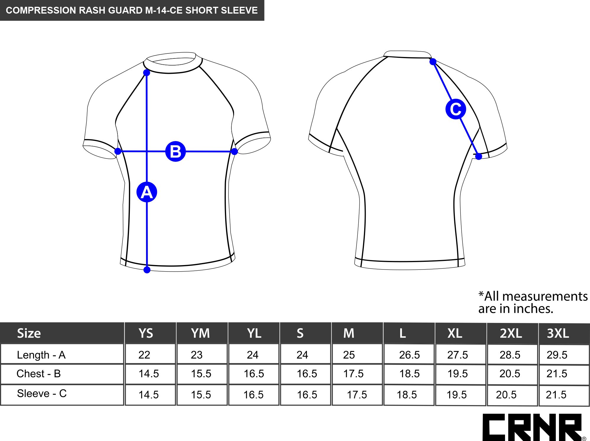 Ranked Rash Guards | Black | Combat Corner
