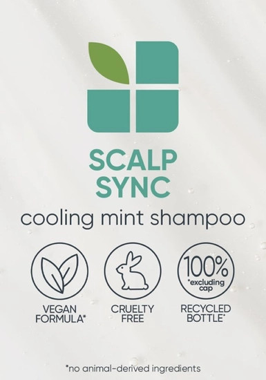 Biolage Cooling Mint Scalp Sync Shampoo Ltr
