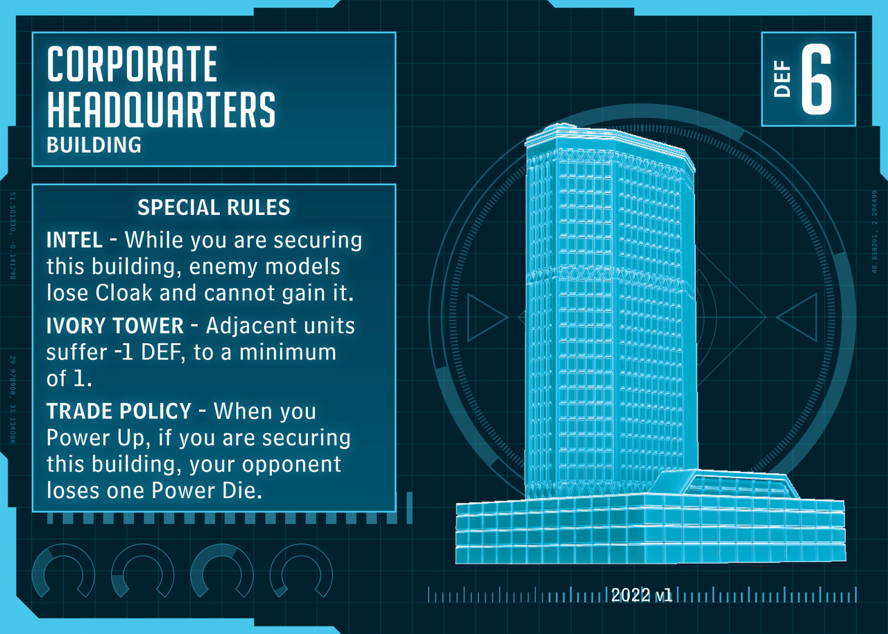 Monsterpocalypse Building - Corporate Headquarters - Privateer Press